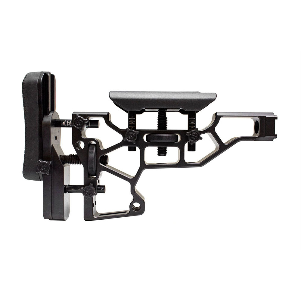 MDT Elite Fixed Rifle Stock for ACC/ESS Chassis, XTN interface, Black ...
