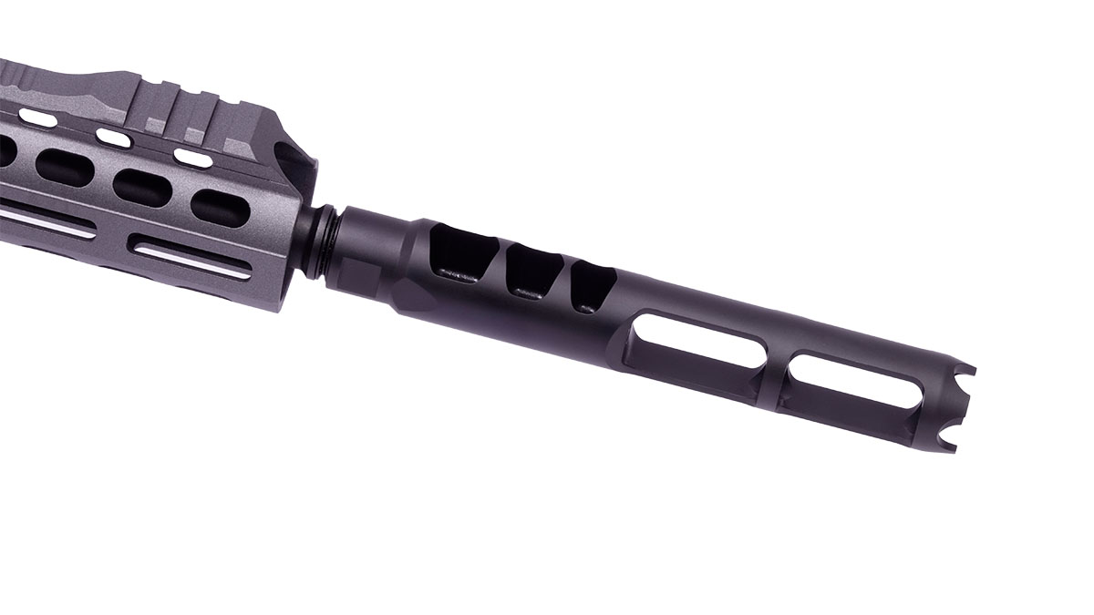 SCHMEISSER 5,5" 9mm PCC Compensatore Match per prestazioni massime ...