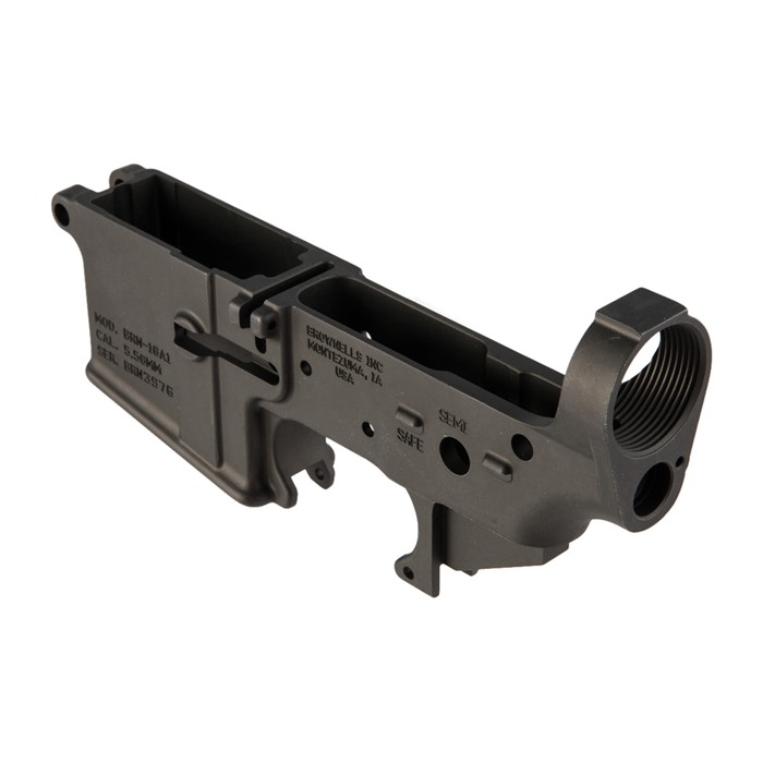 AR-15 M16 A1 BROWNELLS BRN-16A1 M16A1 LOWER RECEIVER GRAY - Brownells ...