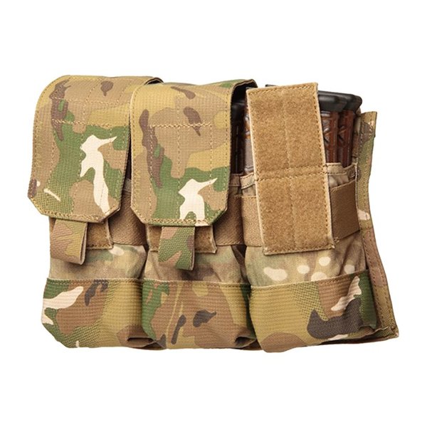 STRIKE POUCH HOLDS 6 BLACKHAWK AR-15 TRIPLE MAG POUCH, MULTICAM ...