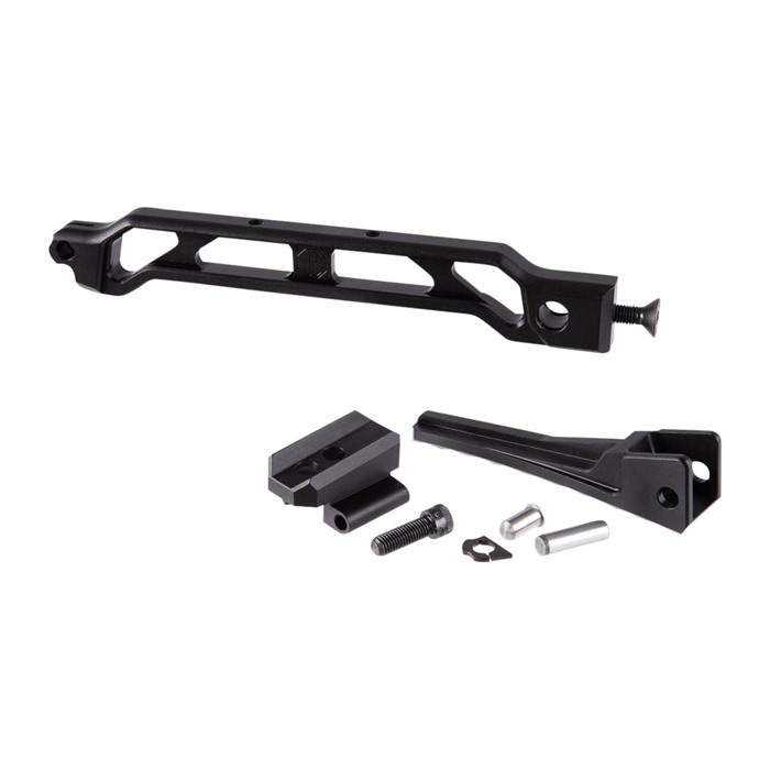 JMAC CUSTOMS LLC 8-INCH RAISED ARM BAR WITH FOLDING BUTTPLATE FOR 4.5MM FOLDI - Brownells Italia