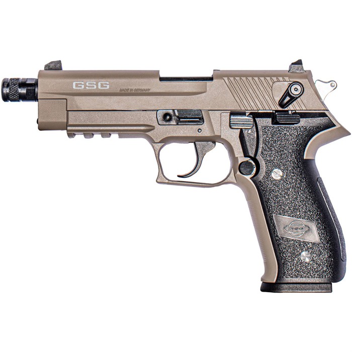 HGA .22LR THREADED ATI GSG FIREFLY SD 22 LR 4" BBL (1)10RD MAG TAN ...