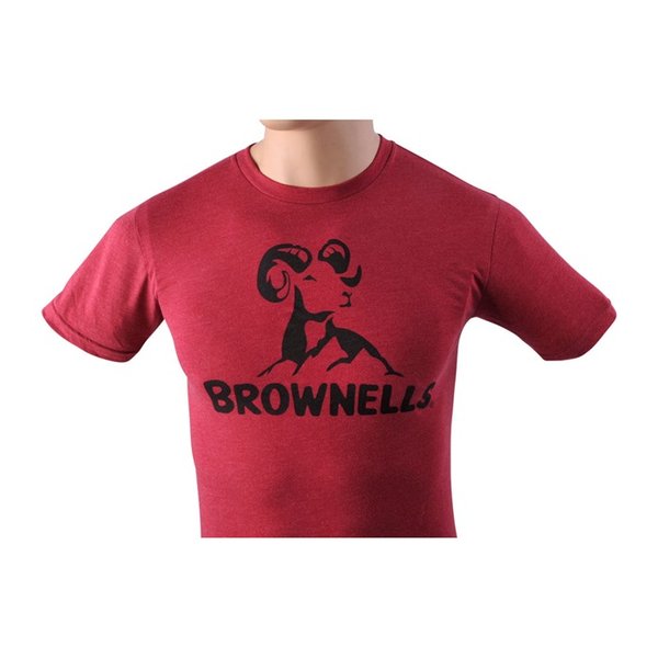 Trademark da T-shirt uomo Cardinal con logo BROWNELLS XS - Brownells Italia