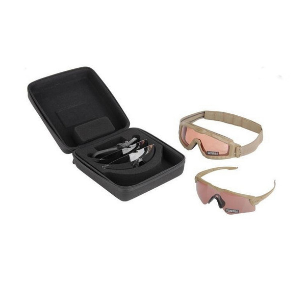 OAKLEY SI Ballistic M-Frame ALPHA Terrain Tan Operator Kit - Square ...